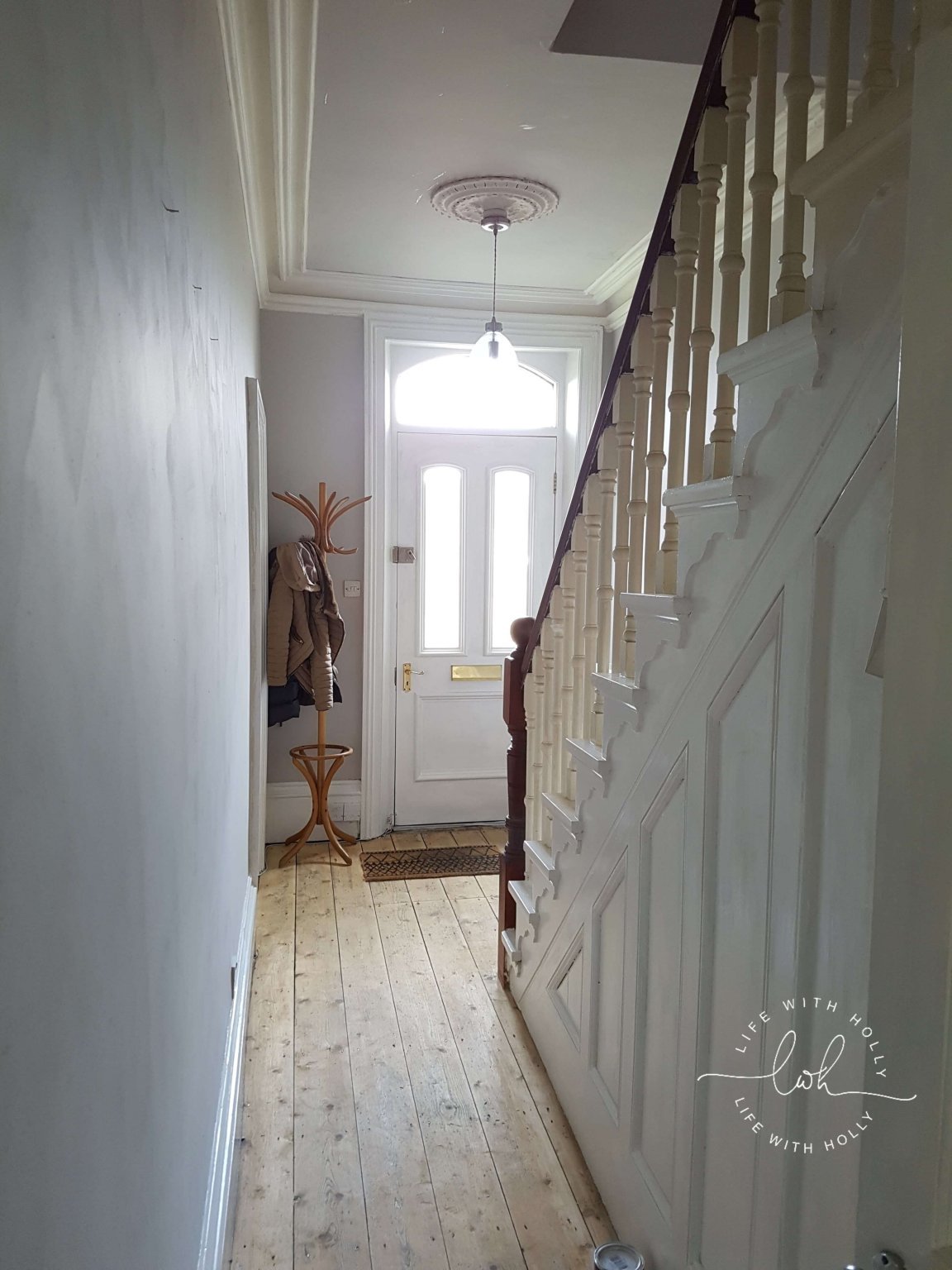 Victorian Hallway Makeover - Custom Console Table Tutorial