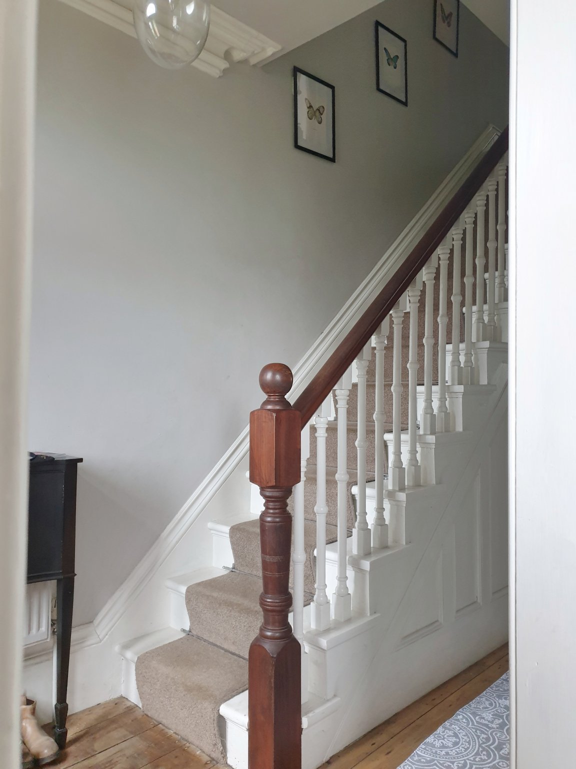 Easy to Follow Tutorial - How to Panel a Staircase - Life with Holly