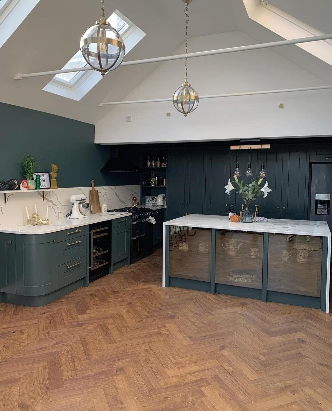 Colourful Kitchens in Period Houses - Life with Holly