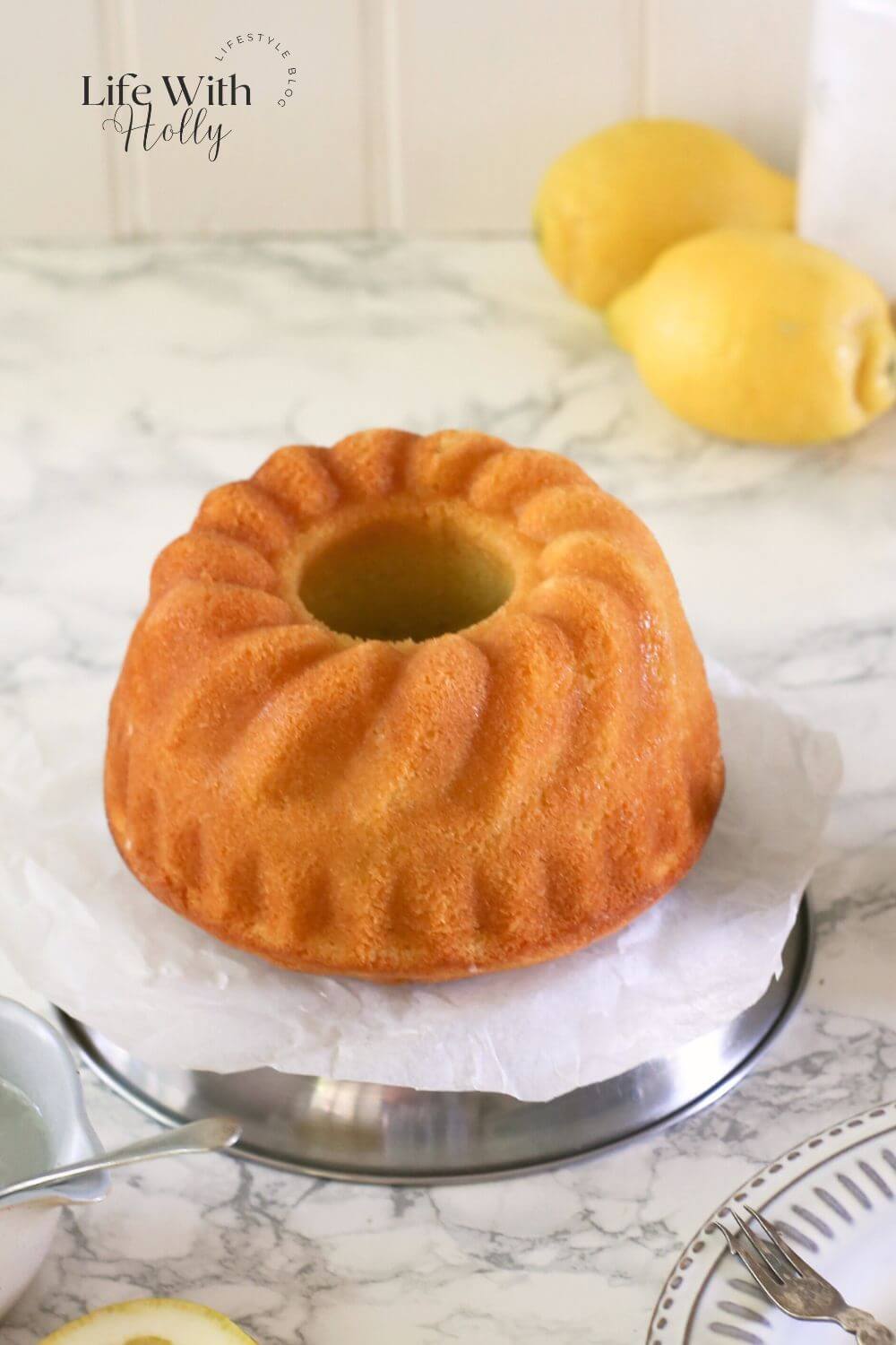 Lemon Drizzle Cake Recipe - Life with Holly
